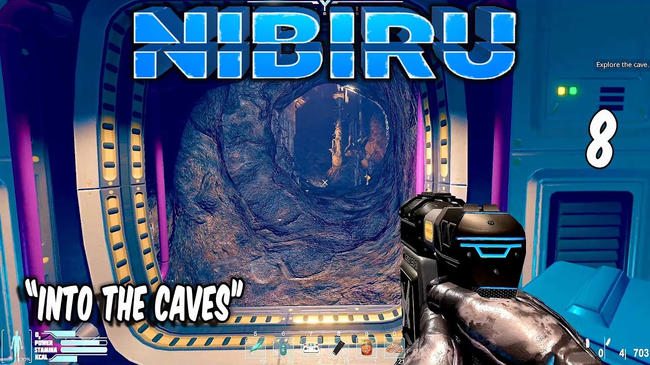 NIBIRU S2 ep8 | Into the scary cave!! | Survive |Open World |Co-op ...