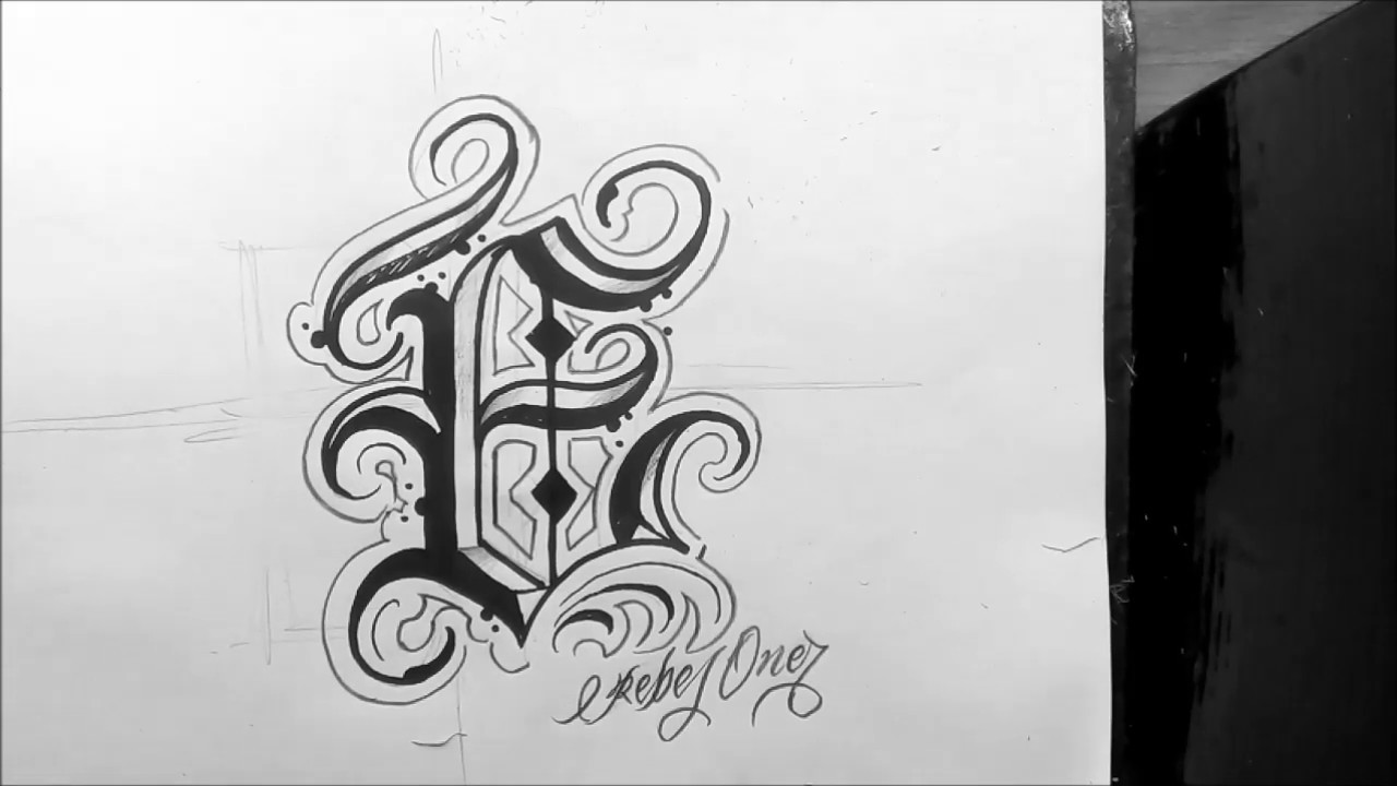 como hacer letras chicanas/drawing chicano lettering 2019 2020 ...