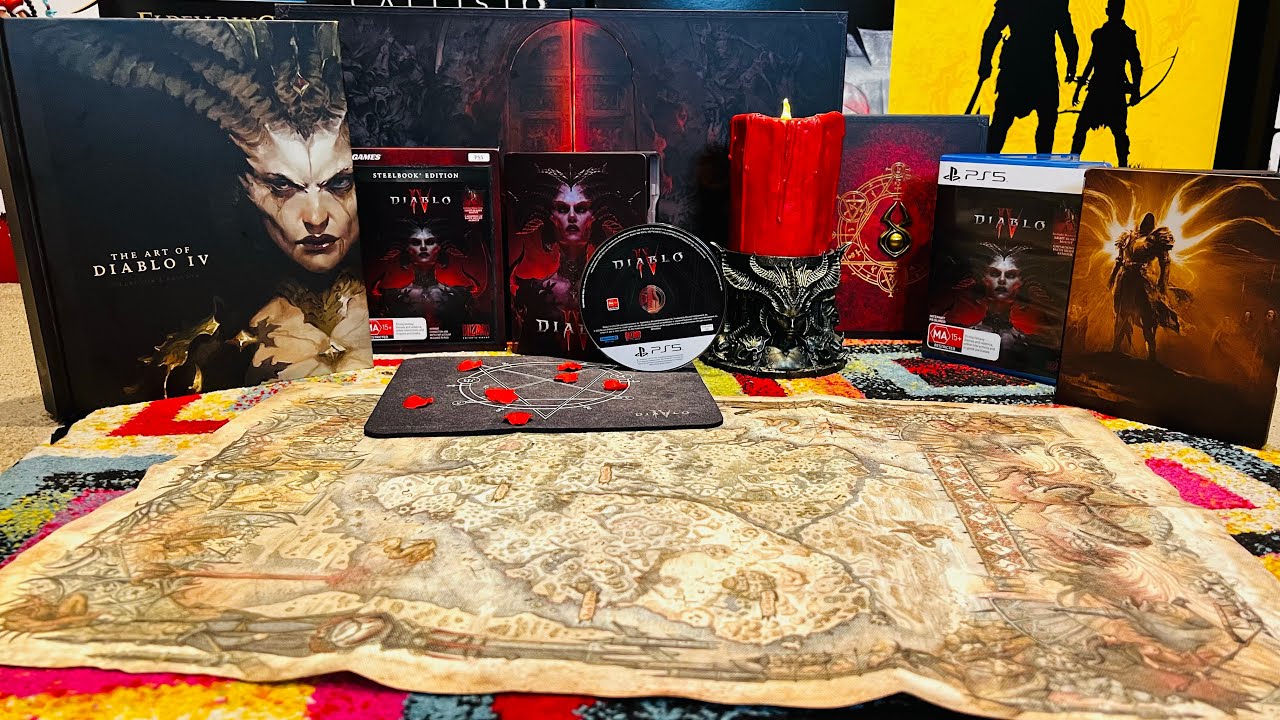 Diablo IV Collector Edition Unboxing - YouTube