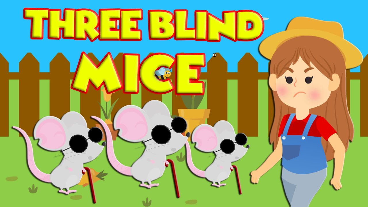 Three Blind Mice | Songs for kids | Nursery rhymes & children songs ...