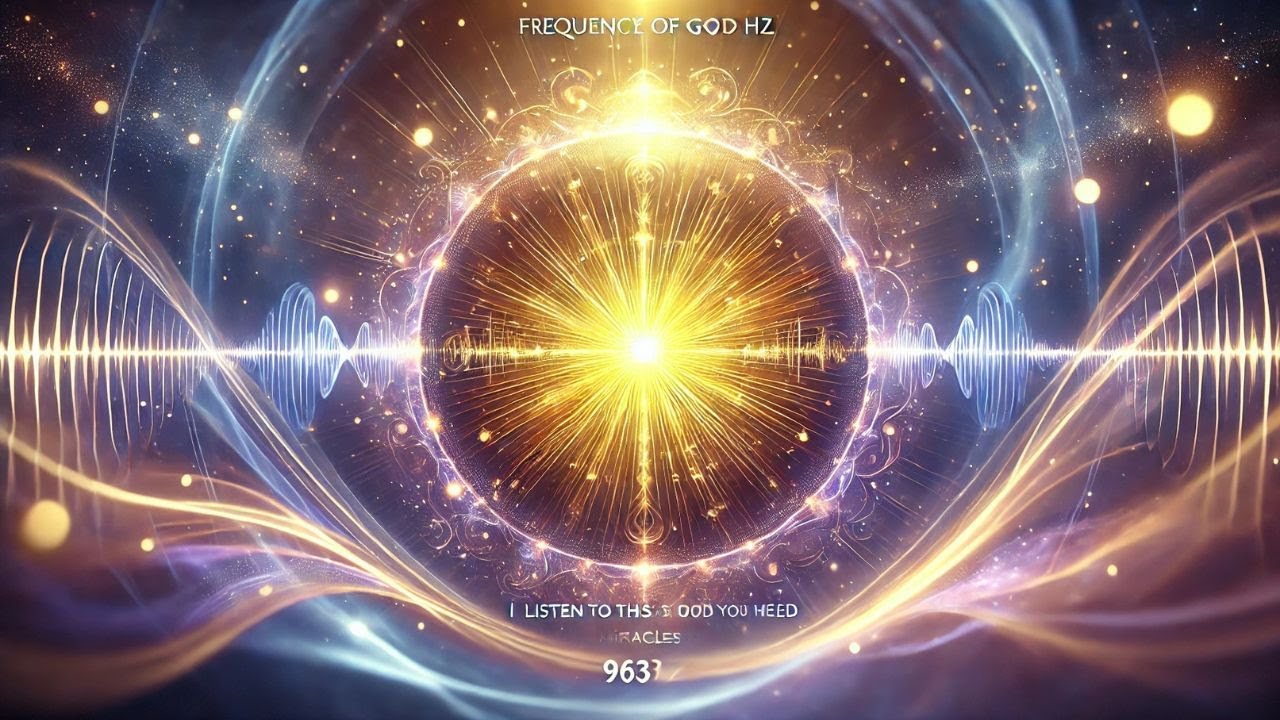 FREQUENCY OF GOD 963 HZ LISTEN TO THIS AND ALLOW GOD TO FIX EVERYTHING ...