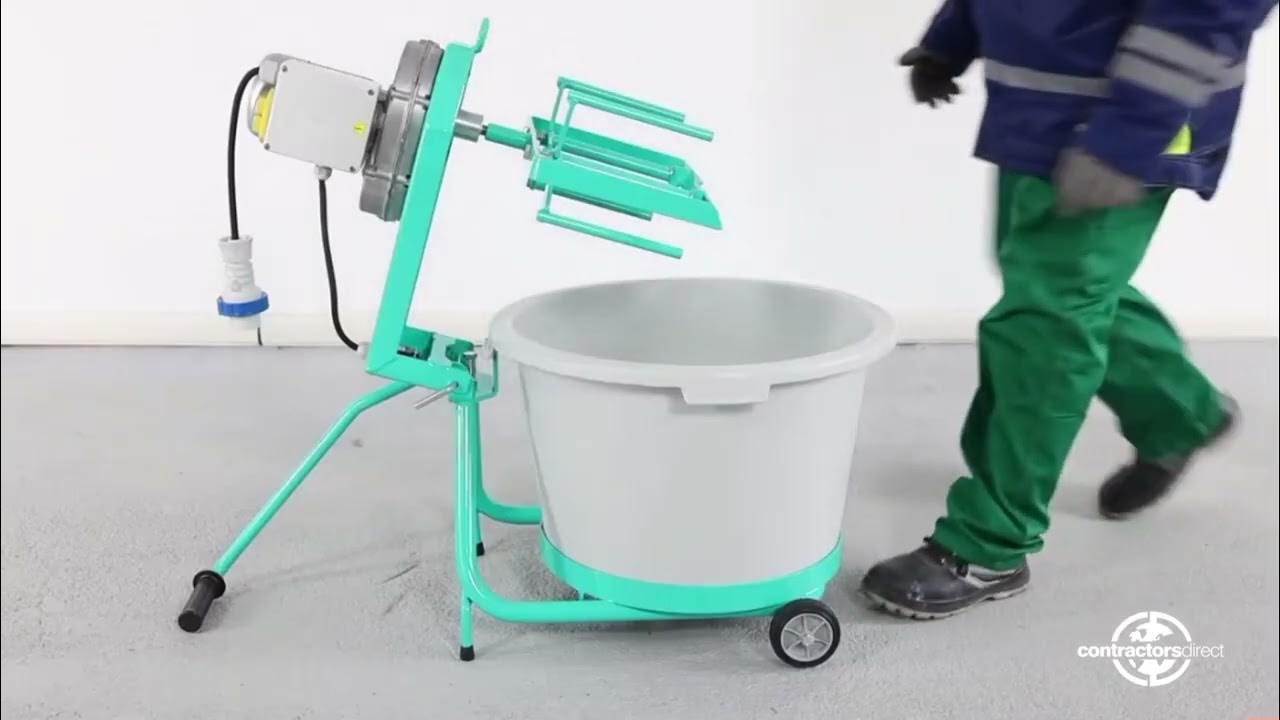 Mix All 60 - 4 Cubic Foot Electric Mixer for Mortar, Grout, Plaster. - Imer Mix All 60 Mortar ...