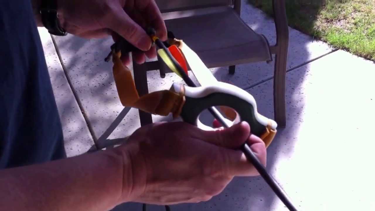 HDPE SLINGBOW SURVIVAL weather proof by TRIPWIRE SLINGSHOTS - YouTube