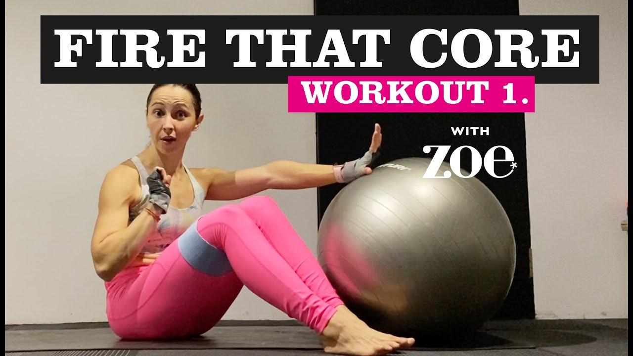 FIRE THAT CORE : WORKOUT 1 - YouTube