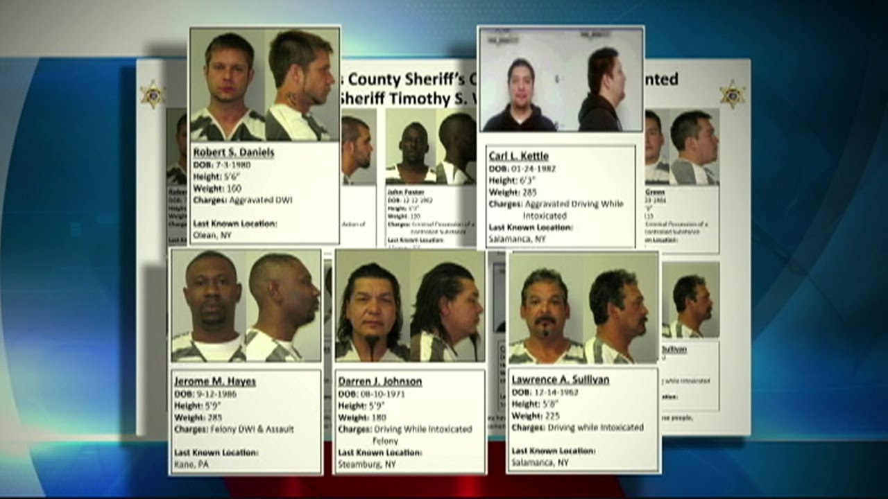 Catt. County lists top ten most wanted - YouTube
