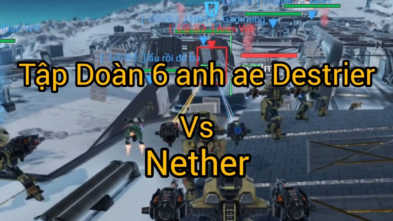 War robot | Sức mạnh của đội quân 6 anh em Destrier 😎 - YouTube