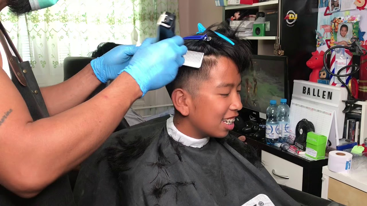 Two Block Haircut (First Try)Paraan ng Pag Gupit(tagalog) - YouTube
