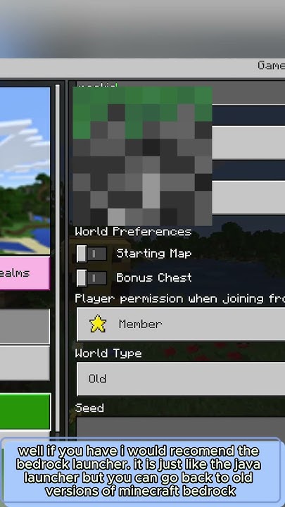 how to change your version in minecraft bedrock #minecraft #shorts ...