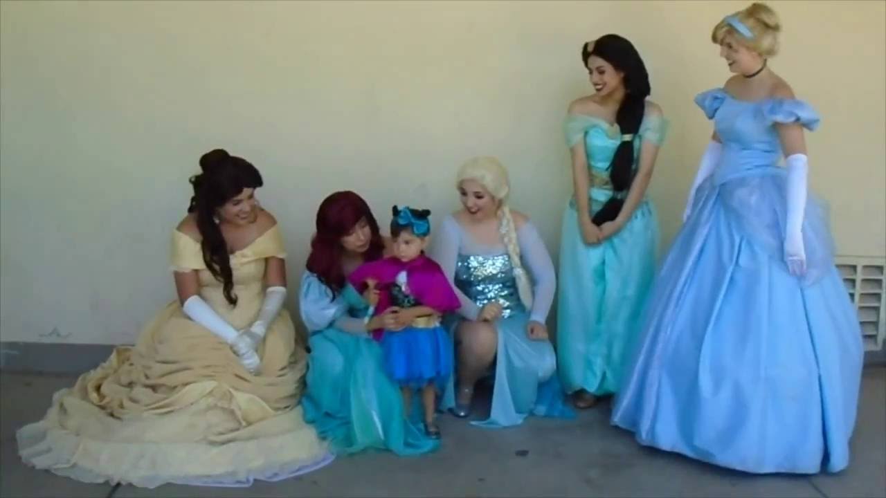 Disney Princess meet & greet July 10 2016 - YouTube