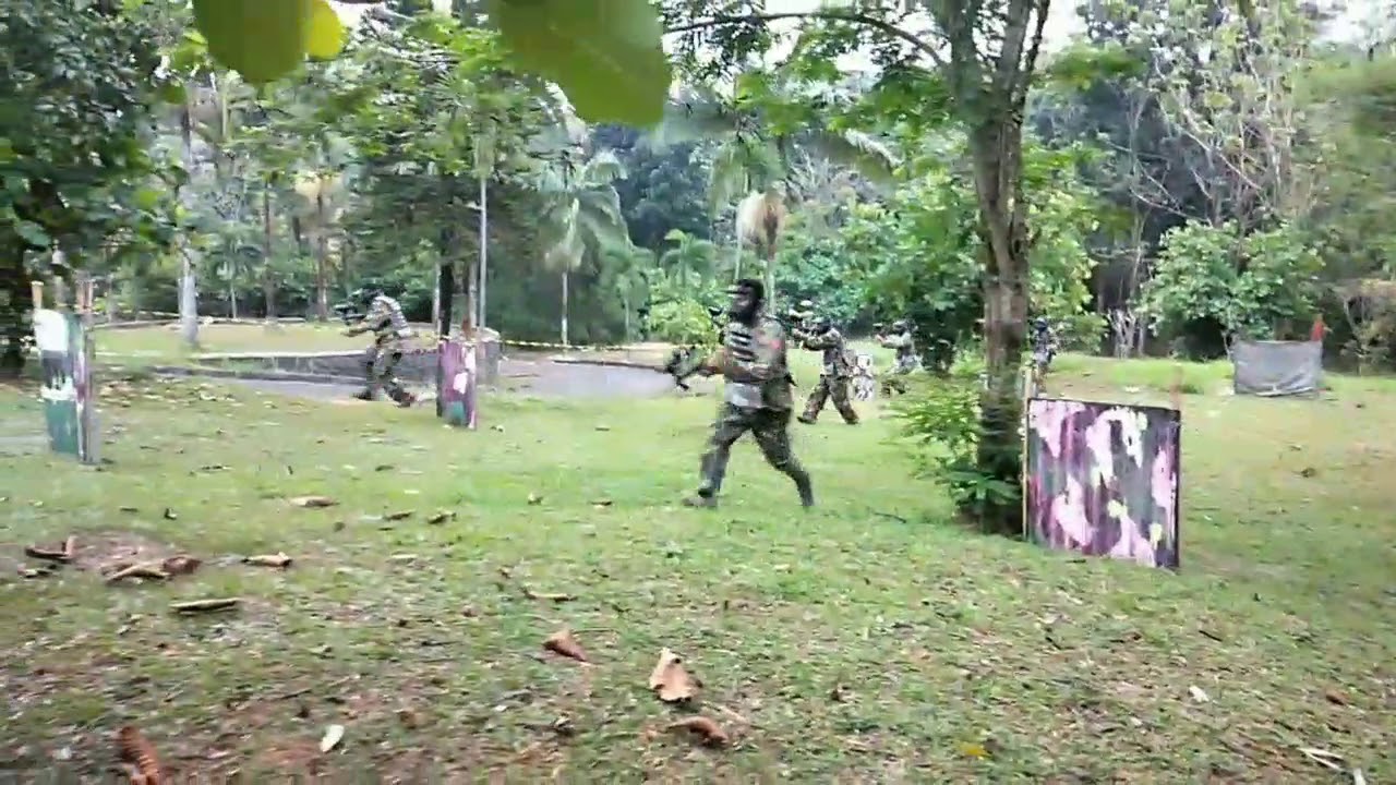 Paintball sentul & puncak - YouTube