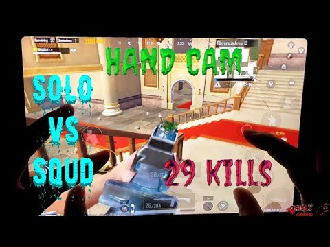 Hand cam video.iPad hand cam video. solo vs squad 29 kills. Best hand ...