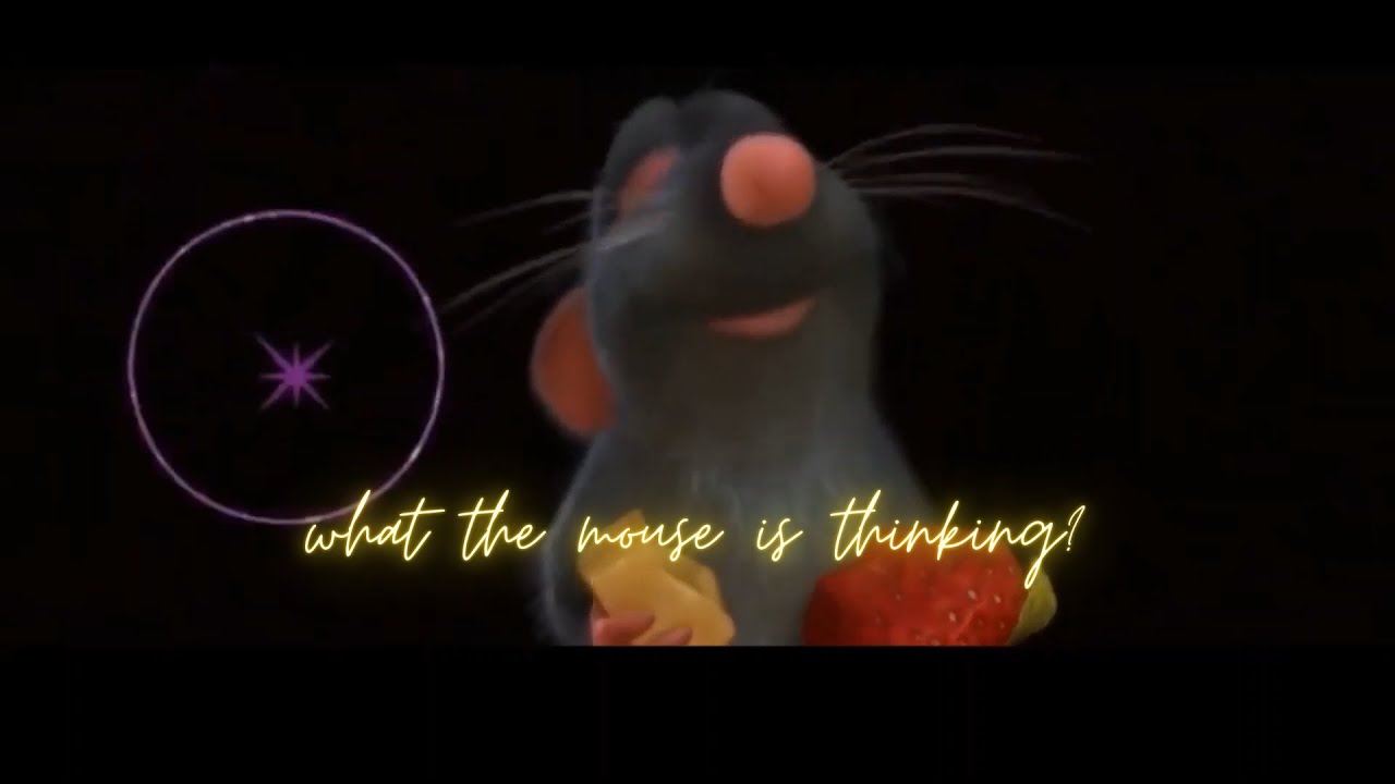 Ratatouille | What the mouse is thinking - YouTube