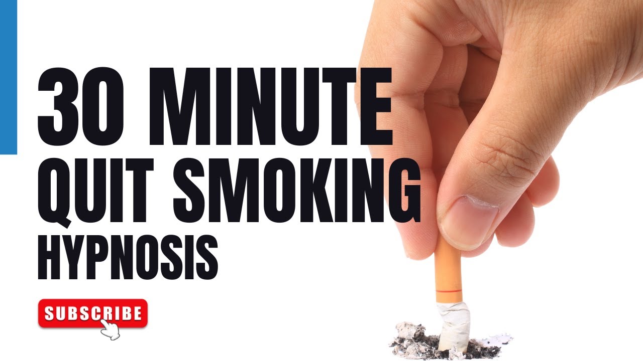 30 Minute Nicotine Free Hypnosis - YouTube