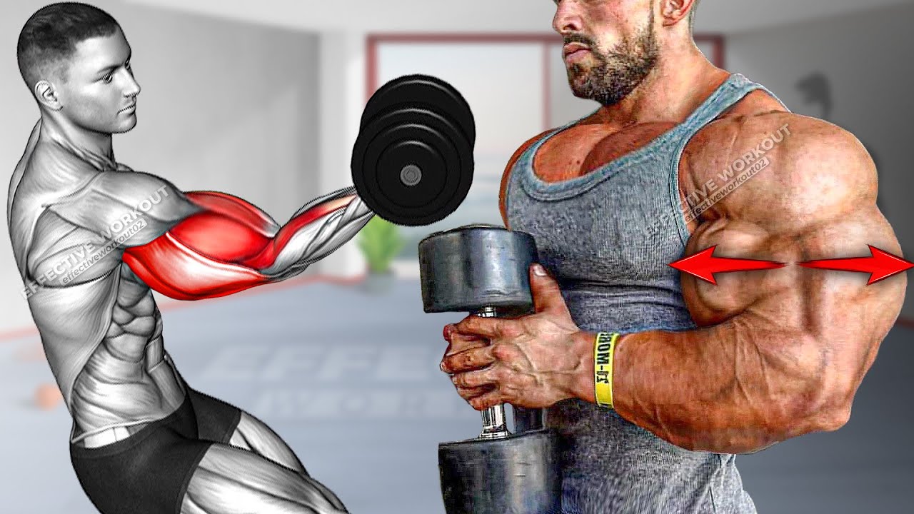 Build Big Arm using only One Dumbbell - YouTube