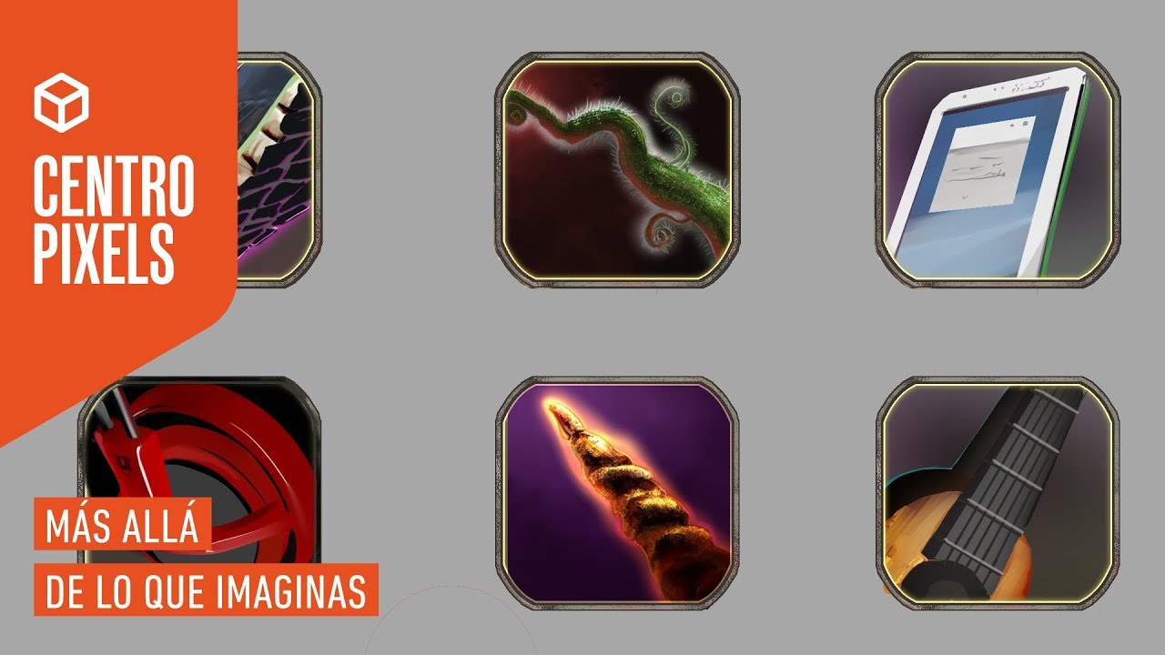 Tutorial concept art #17 - Creación de props - YouTube