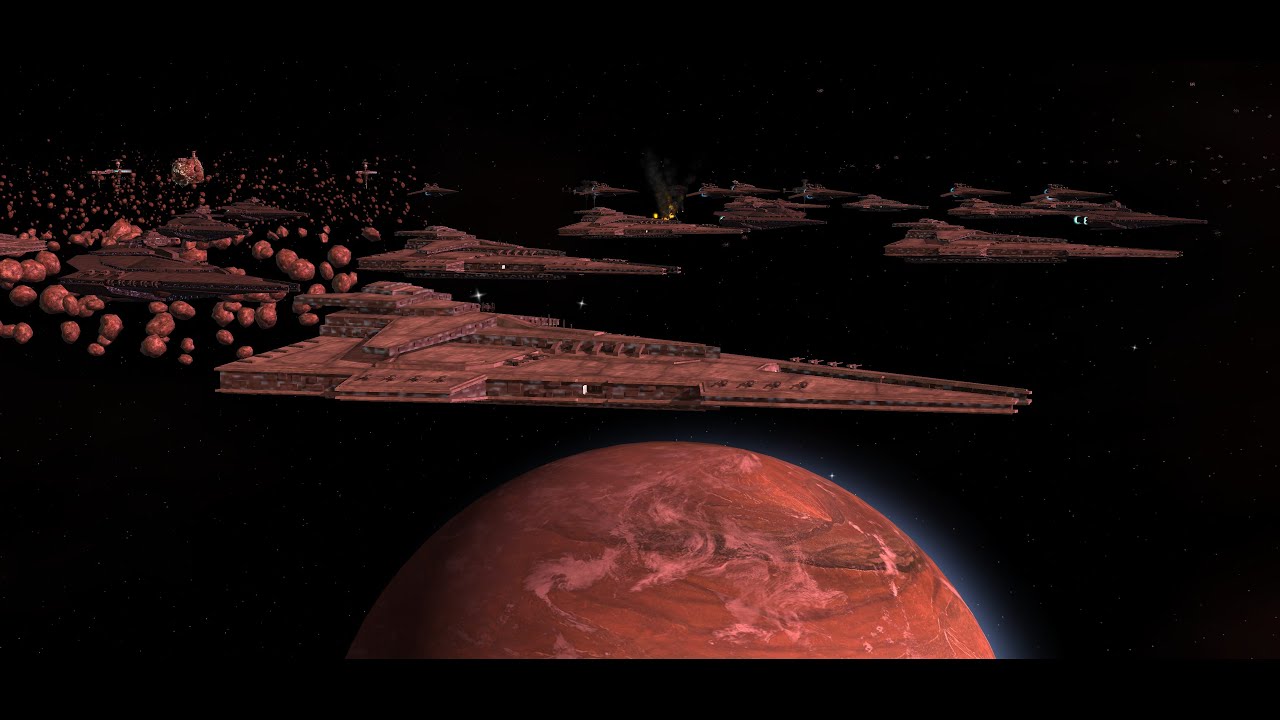 Star Wars EaW - 2v4 Sith Empire vs CW Galactic Republic - YouTube