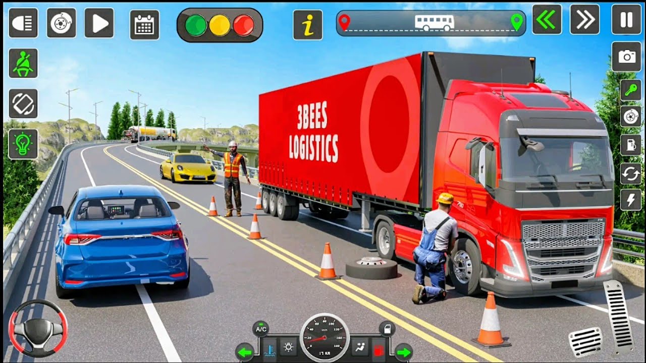 American Cargo Truck Game 3D #106 | Realistic Cargo Simulator Android ...