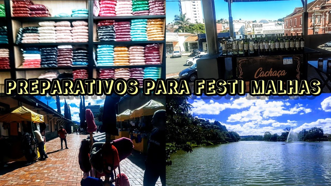 (VLOG) NOSSA LINDA CIDADE SE PREPARANDO PARA FESTI MALHAS 2023!!! - YouTube