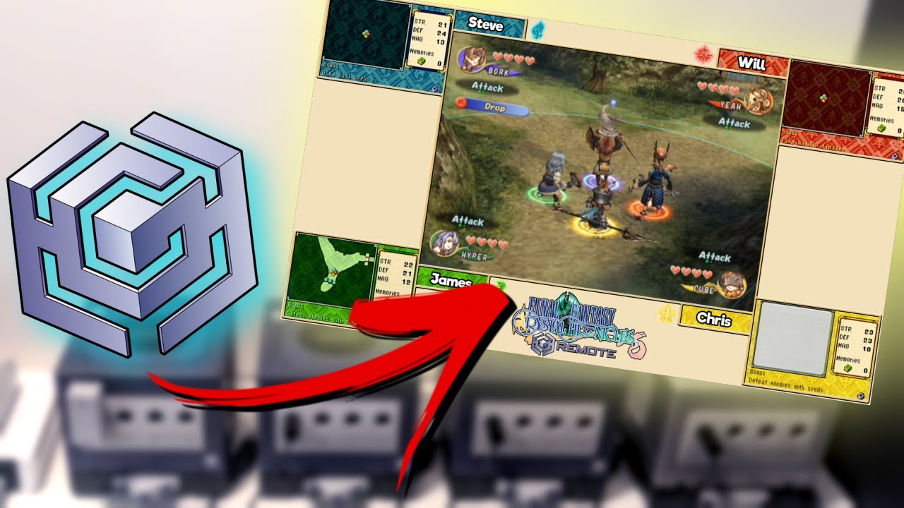 Original FFCC Played Remotely with the HyperCube! - YouTube