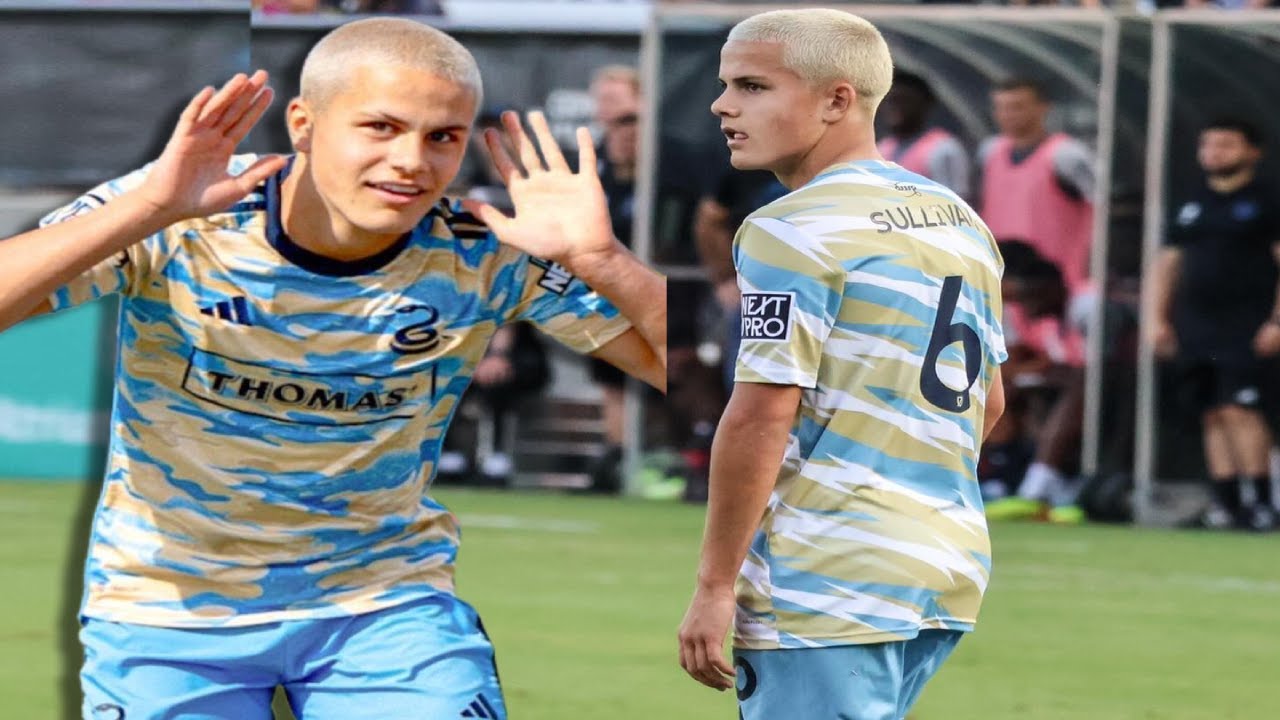 Cavan Sullivan's first 9 games at Philadelphia Union - YouTube