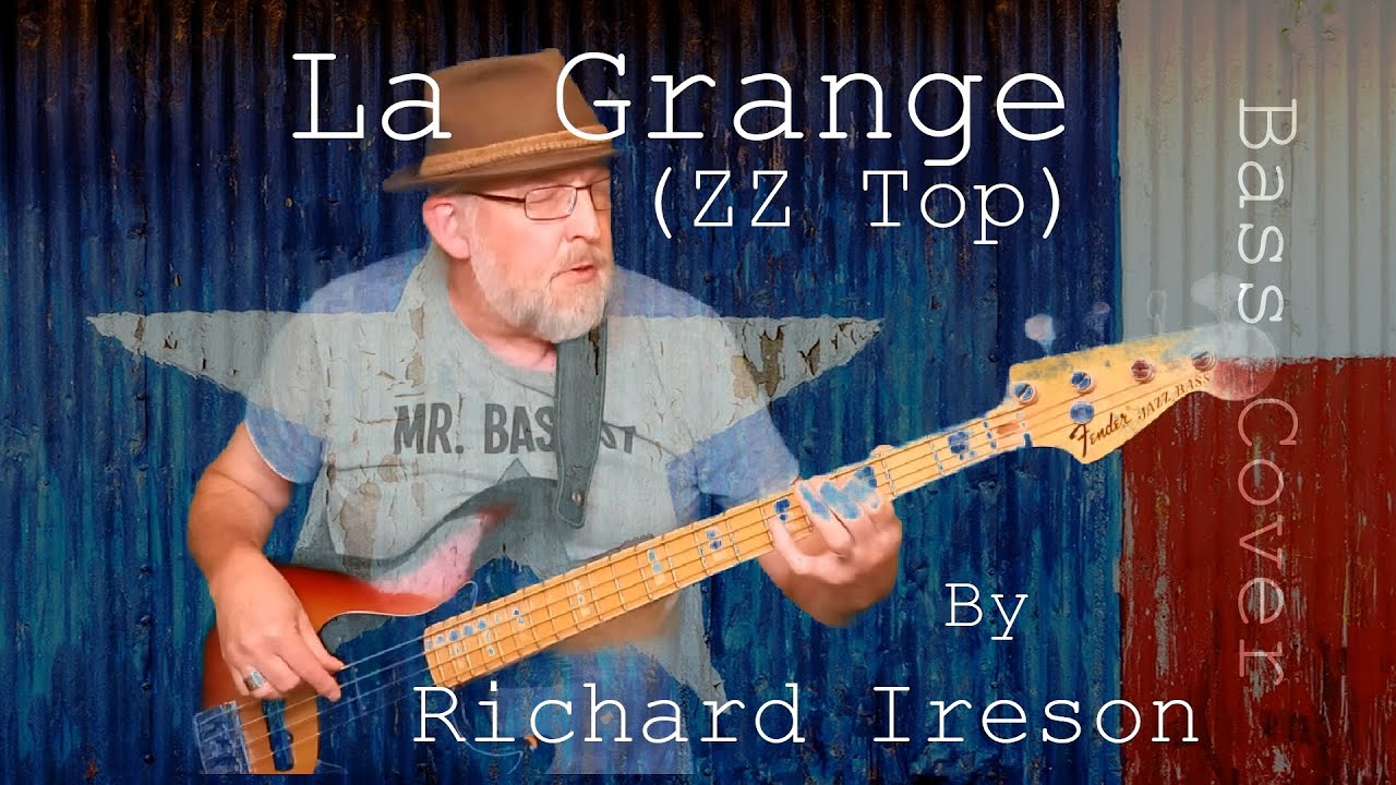 La Grange (ZZ Top) - Bass Cover by Richard Ireson - YouTube