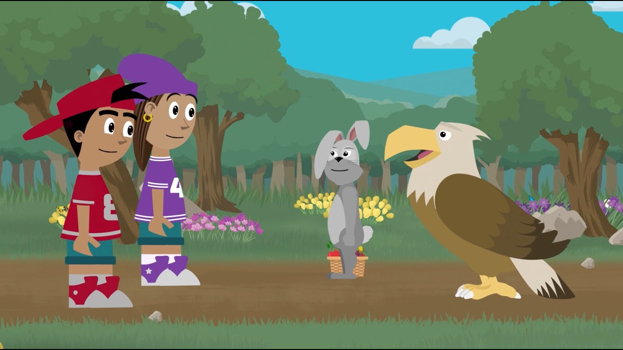 Animated Eagle Play - YouTube