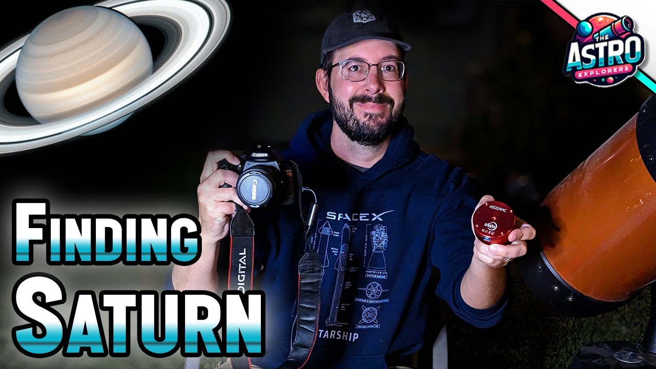 Astrophotography for Planets: Finding Saturn with your DSLR & Dedicated ...