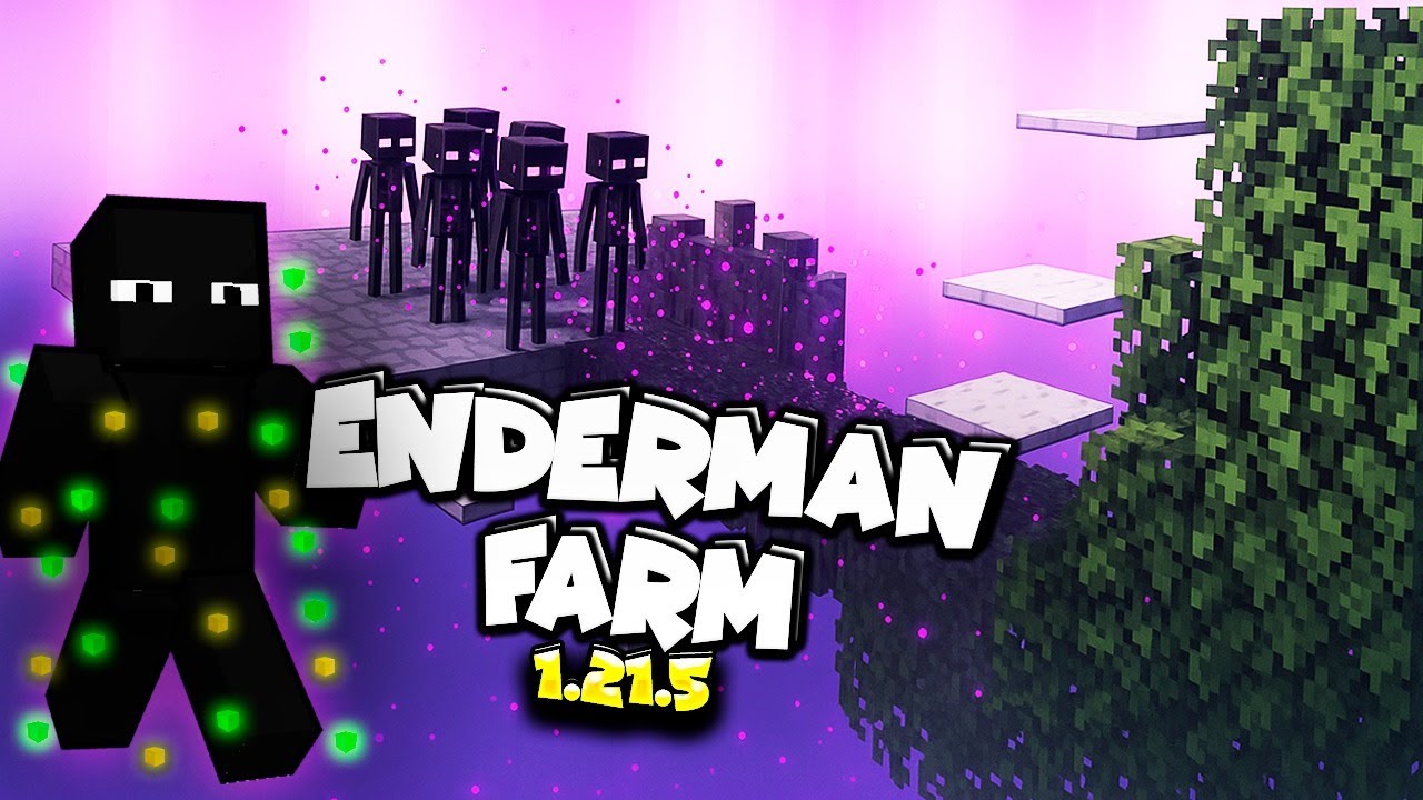 The BEST Enderman XP Farm in Minecraft 1.21.5 (Tutorial) - YouTube