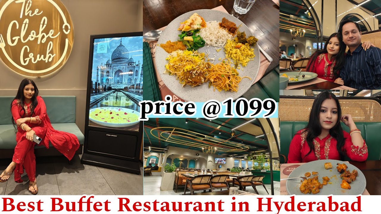 Hyderabad Best buffet restaurant price @1099 veg/nonveg 90+ items😱😱 ...