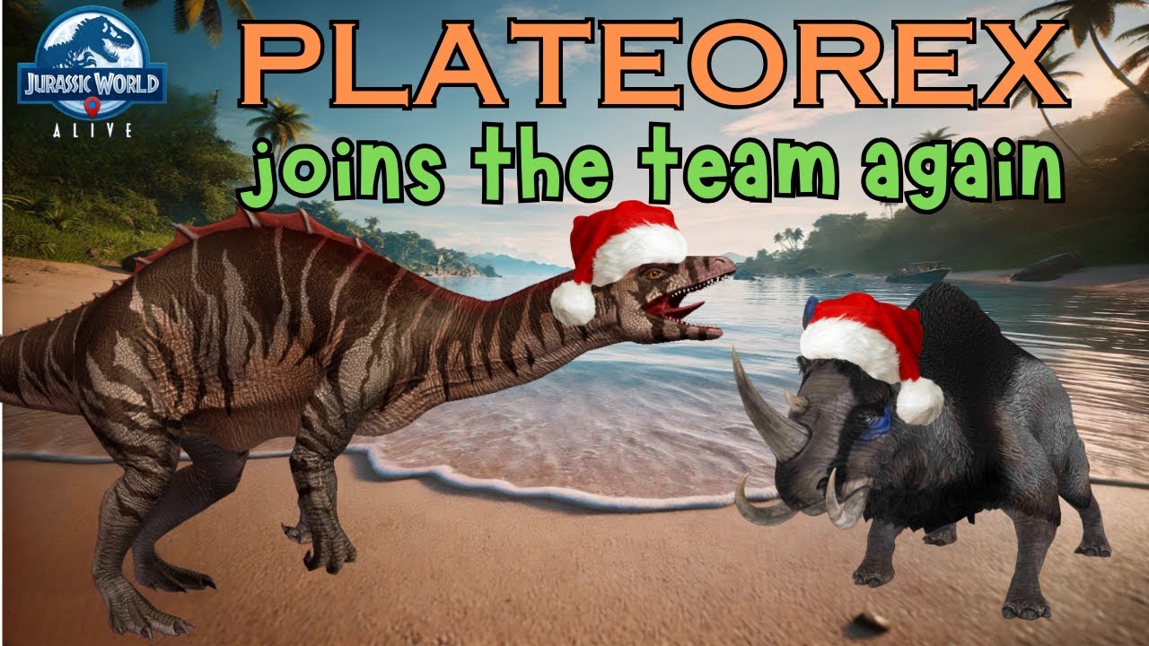 PLATEOREX replaces MONOLOMOTH in the team 🤪 | PVP Battles | Jurassic ...