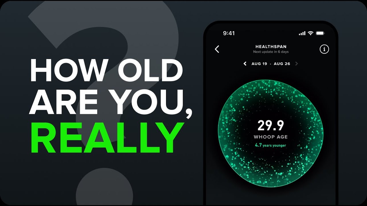 Understand Your WHOOP Age and Pace of Aging with Healthspan - YouTube