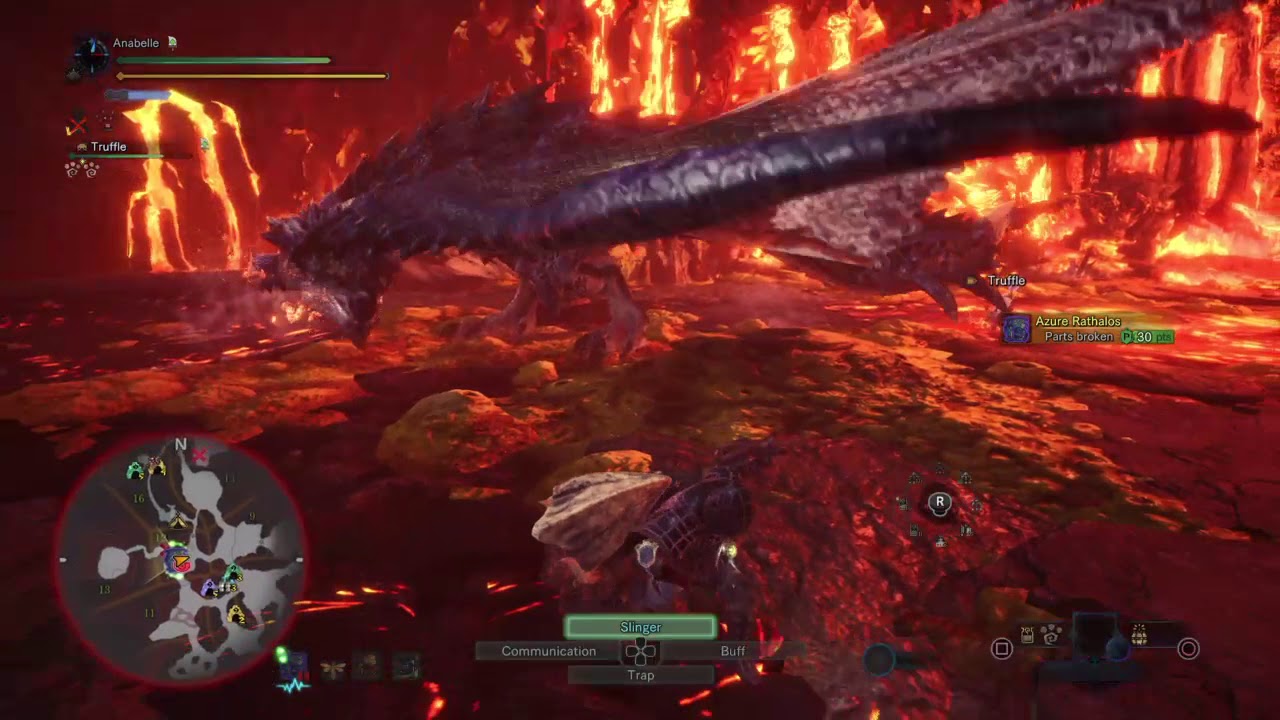3'02"30 Tempered Azure Rathalos - Solo Aerial Hammer - Monster Hunter ...