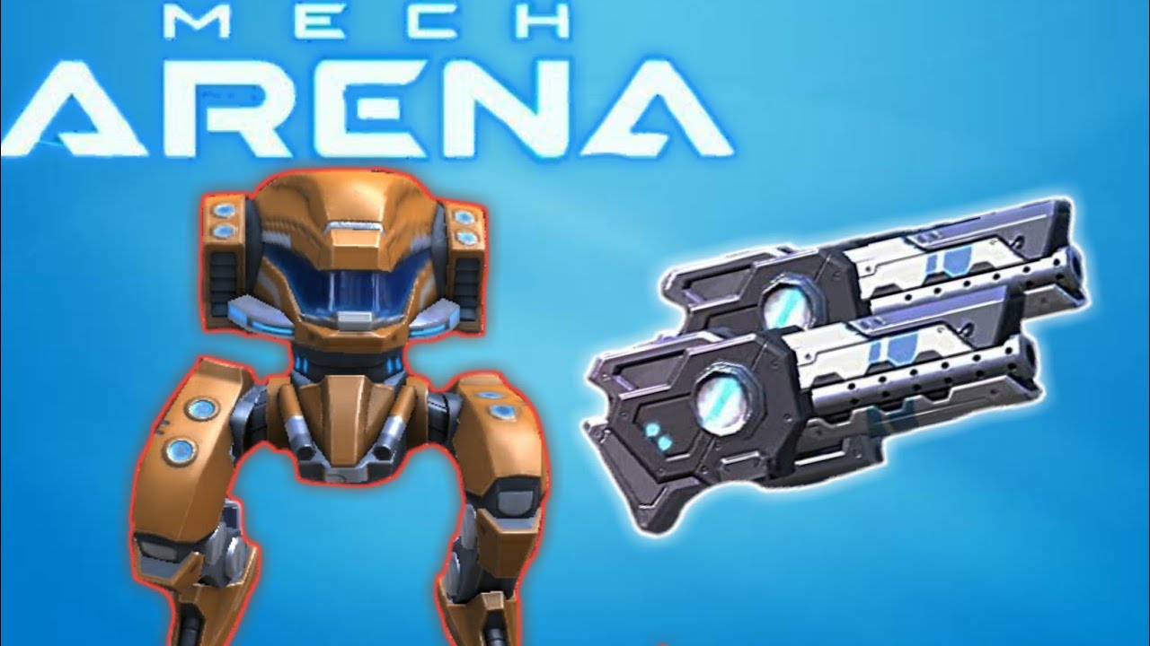 Mech Zephyr Weapon Pulse Cannon 8 - Mech Arena Robot Showdown - YouTube