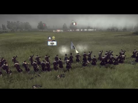Napoleon Total War: Old Guard VS Militia max XP - YouTube