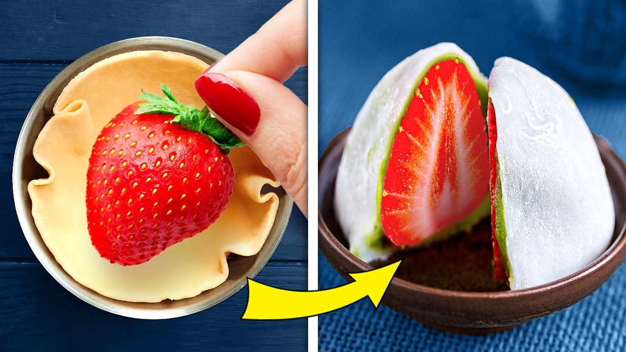 28 AMAZINGLY DELICIOUS FOOD HACKS || SIMPLE PASTRY AND DUMPLING RECIPES ...