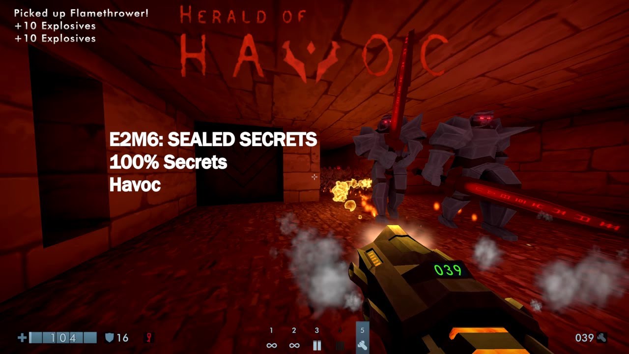Herald Of Havoc - E2M6: Sealed Secrets (Havoc, 100% Secrets) - YouTube