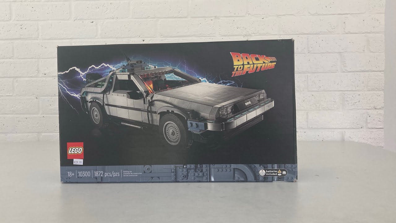 Lego Back To The Future Time Machine review! - YouTube