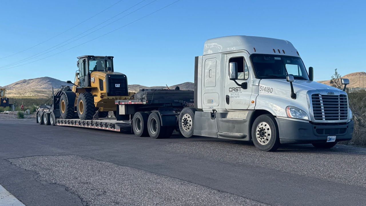 CRST RGN CAT 930 Wheel Loader 🚧 ‼️ Truck A/C Condenser 🥵 & Trailer air ...