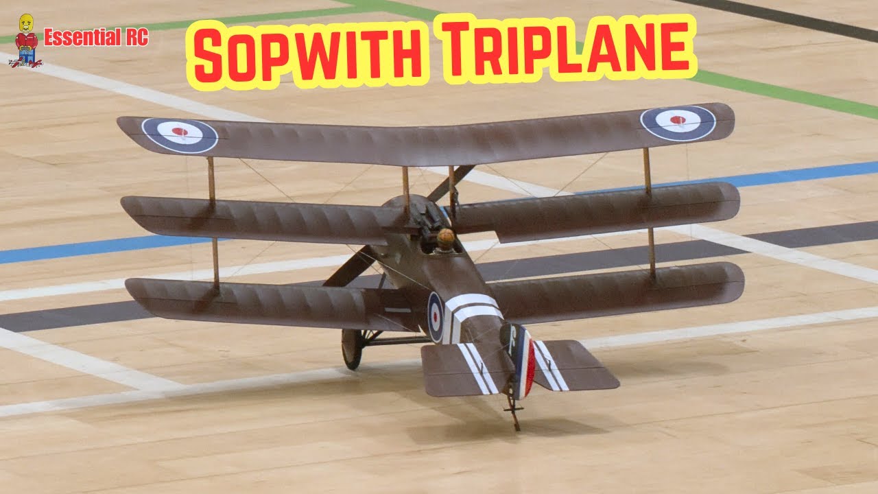 SUPER REALISTIC ! Antonin Alfrey's Sopwith Triplane - YouTube