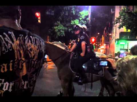Austin Police Department Goon Squad breaks up fun on Sixth Street ...