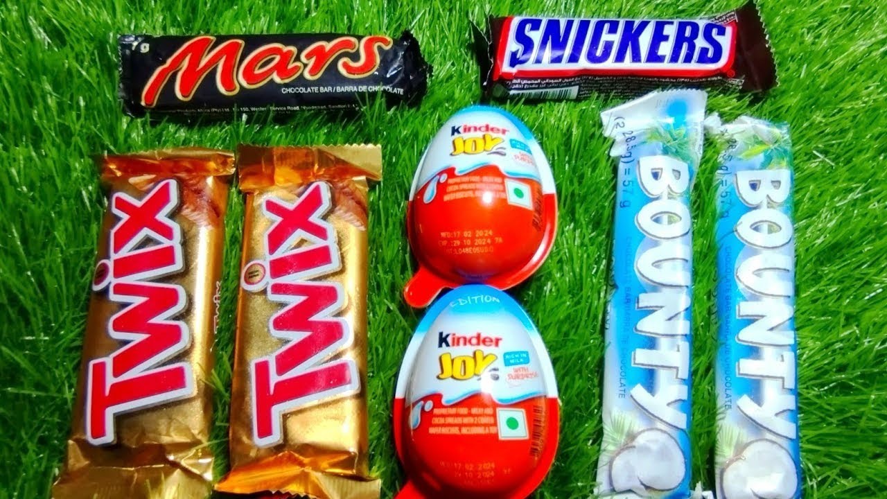 Satisfying video Asmr Lollipops candy and chocolate Gummy candy Cutting ...