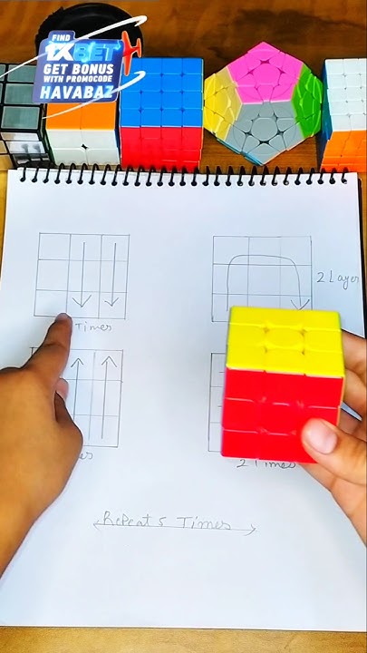 Rubik's cube puzzle tutorial #shorts #viralvideo #trending - YouTube