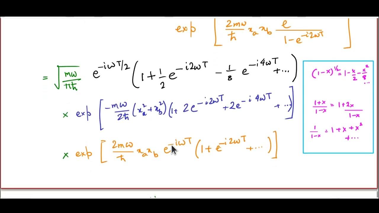 06 - Path Integrals in Quantum Mechanics - YouTube