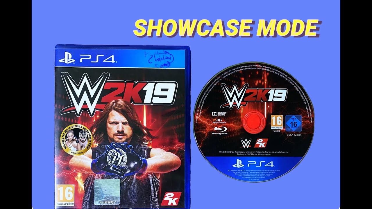 WWE 2K19 - SHOWCASE MODE [PS4 Slim Gameplay] - YouTube