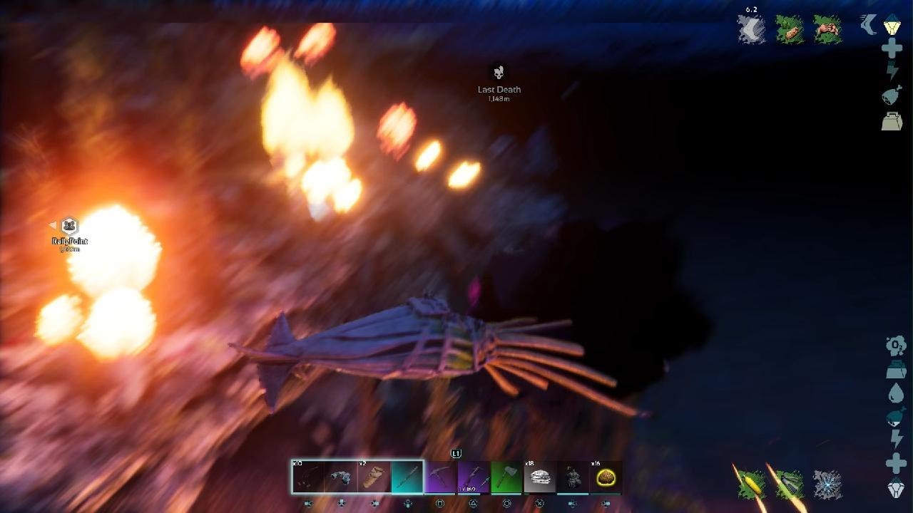 ARK Survival Ascended taming Mosa - YouTube