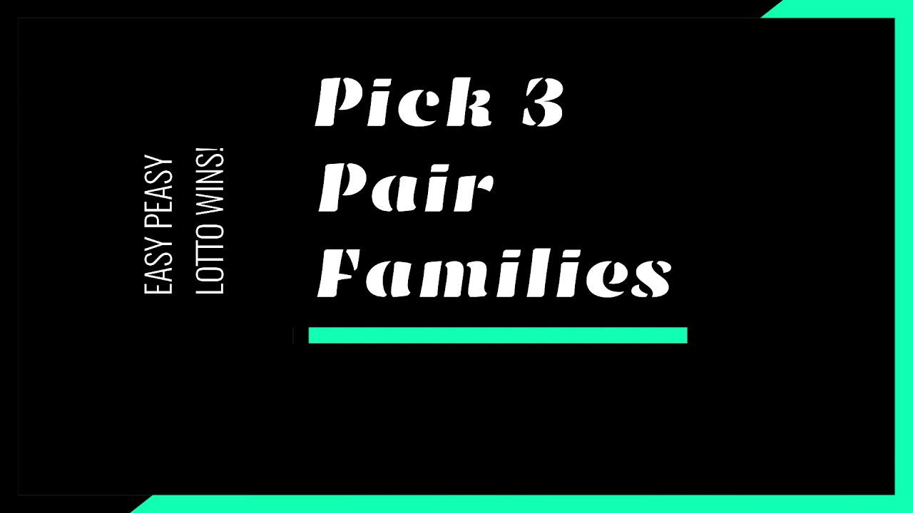 Pick 3 Pair Families for Tennessee - YouTube
