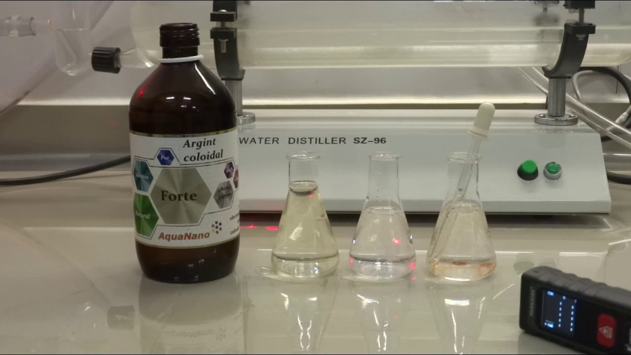 Argint coloidal, ionic sau coloidal ionic? - YouTube