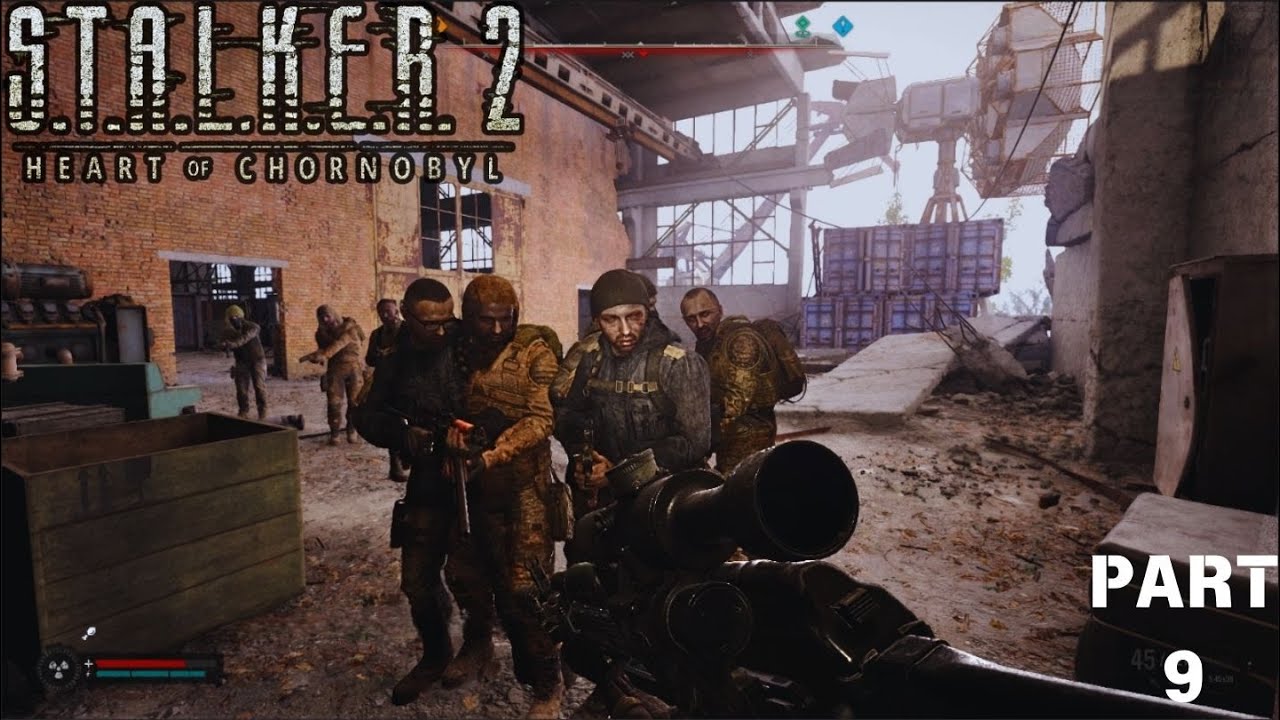 Stalker 2 Heart of Chornobyl Veteran Walkthrough Part 9 (Tailing Faust ...