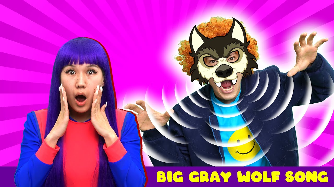 Big Gray Wolf Go away! | BalaLand | Nursery Rhymes and Kids Song - YouTube