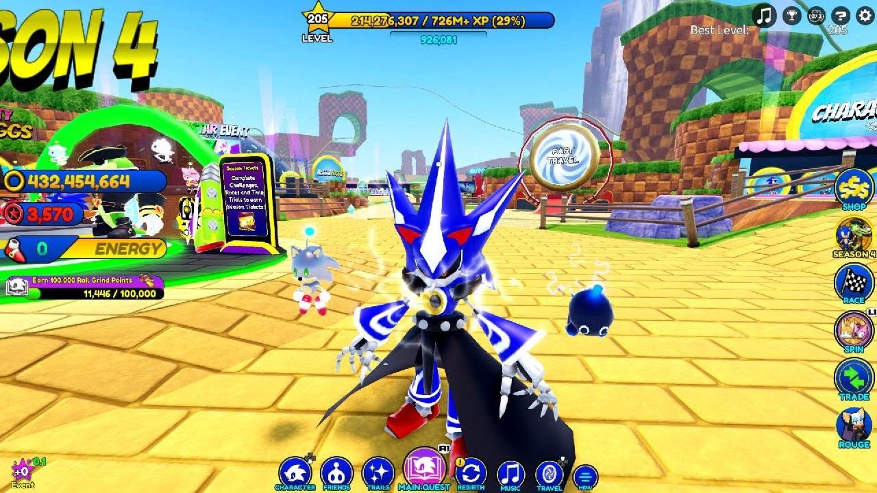 I unlocked Neo Metal Sonic in Sonic speed simulator! - YouTube